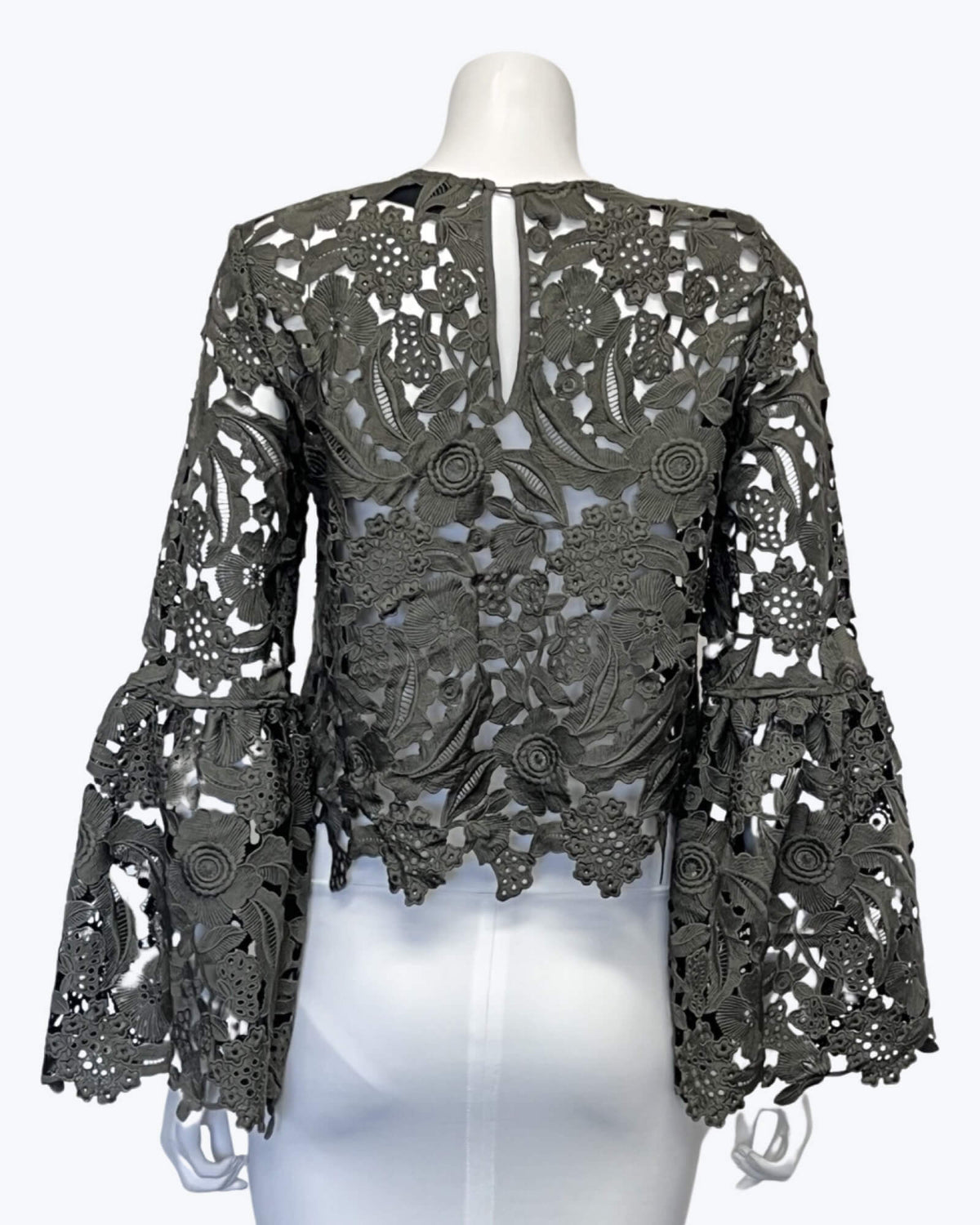 Decjuba Alison Lace Top Size 10 – Red Door Store Australia