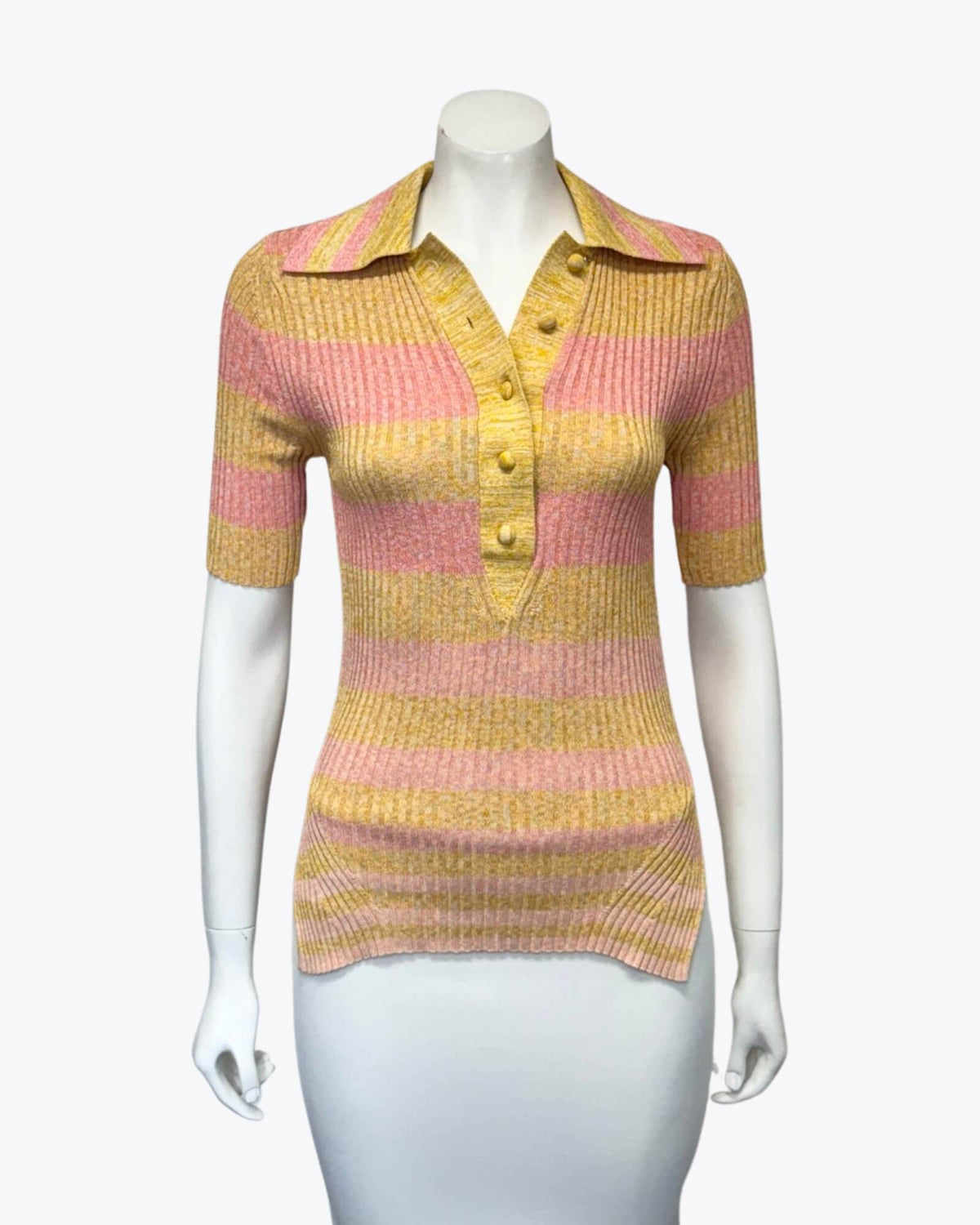 Zimmermann Postcard Knit Polo Shirt Size 0 – Red Door Store Australia